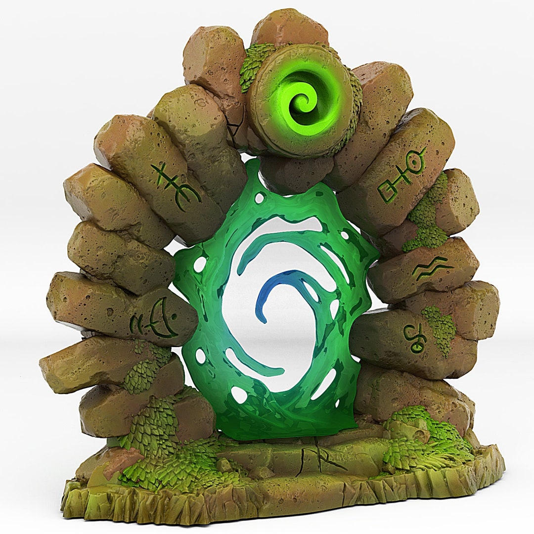 Druid Portal With Its Magic Effect - Print Your Monsters - Wargaming D ...