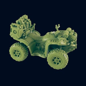 ATV Quad - Beyond the Badlands - EC3D - Wasteland Terrain Wargaming D&D ...