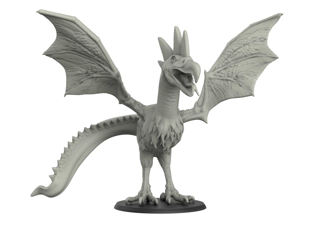 Cockatrice - Fantastic Creatures Set - 3D IP Studios - Terrain ...