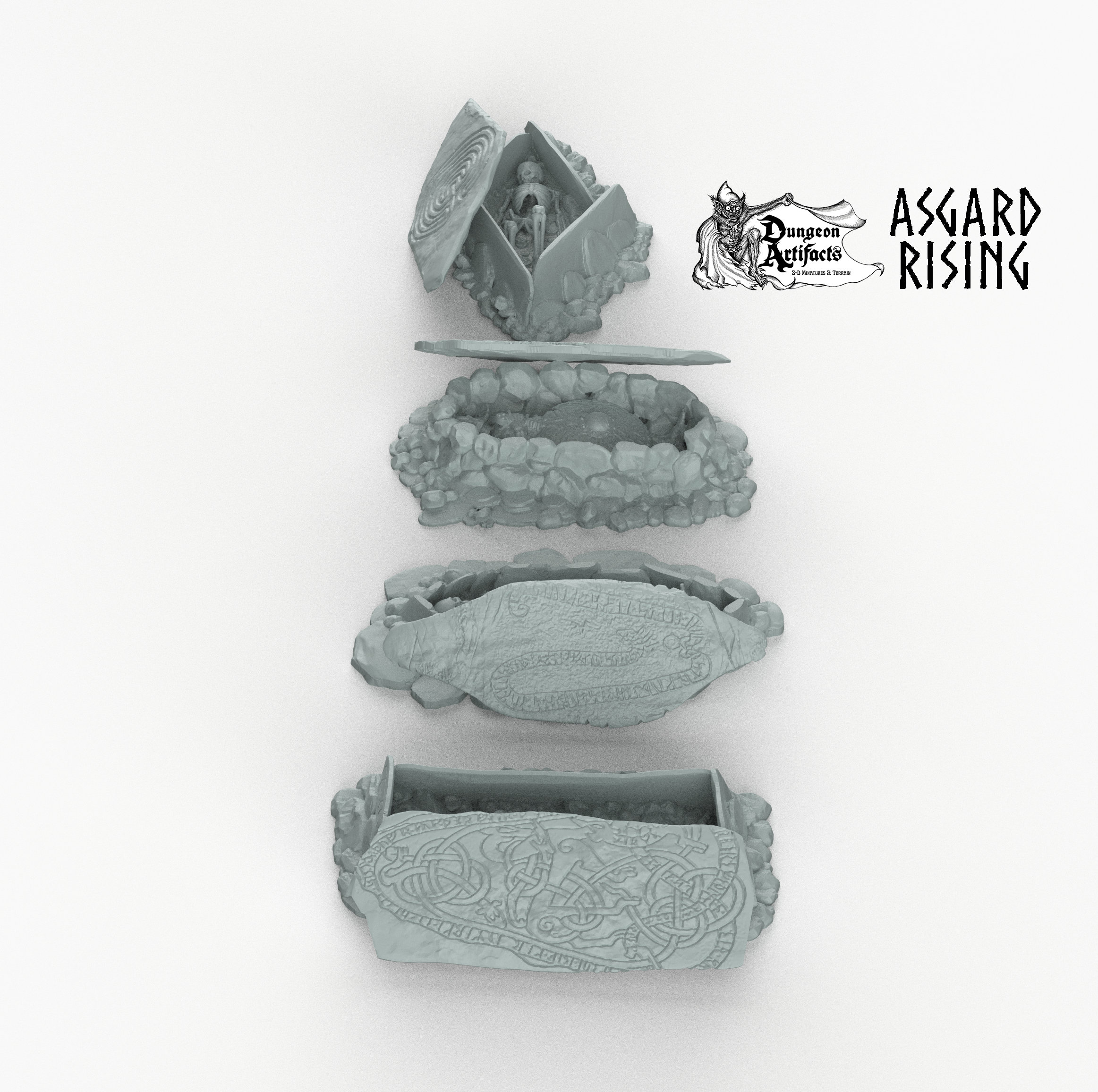 Draugr Graves - Asgard Rising Monster D&D Dnd Pathfinder - Etsy