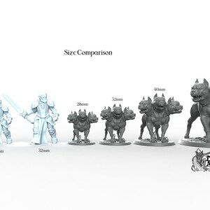 Cerberus - Printomancer3d Miniatures Wargaming D&D Dnd Pathfinder ...