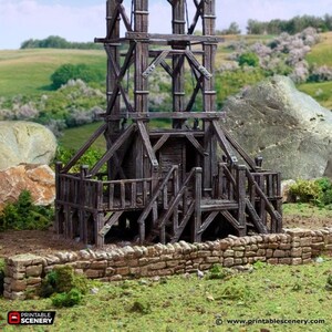 Quarry Elevator - King and Country - Printable Scenery Terrain ...