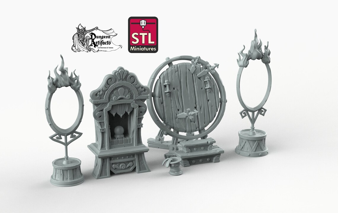 Carnival - STL Miniatures Wargaming Forgotten Realms D&D Dnd Pathfinder ...