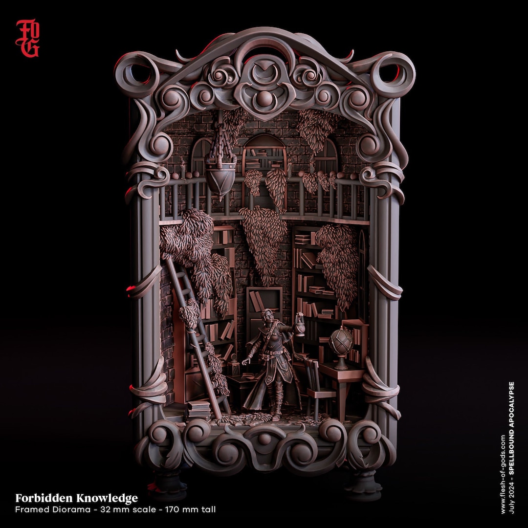 Forbidden Knowledge Diorama - Spellbound Apocalypse - Flesh of the Gods ...