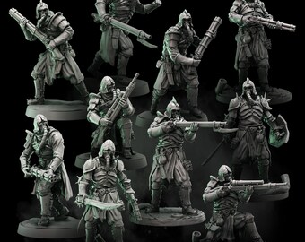 Bane Knights Spires of Allstein Bestiarum Miniatures D&D Wargaming Dnd ...