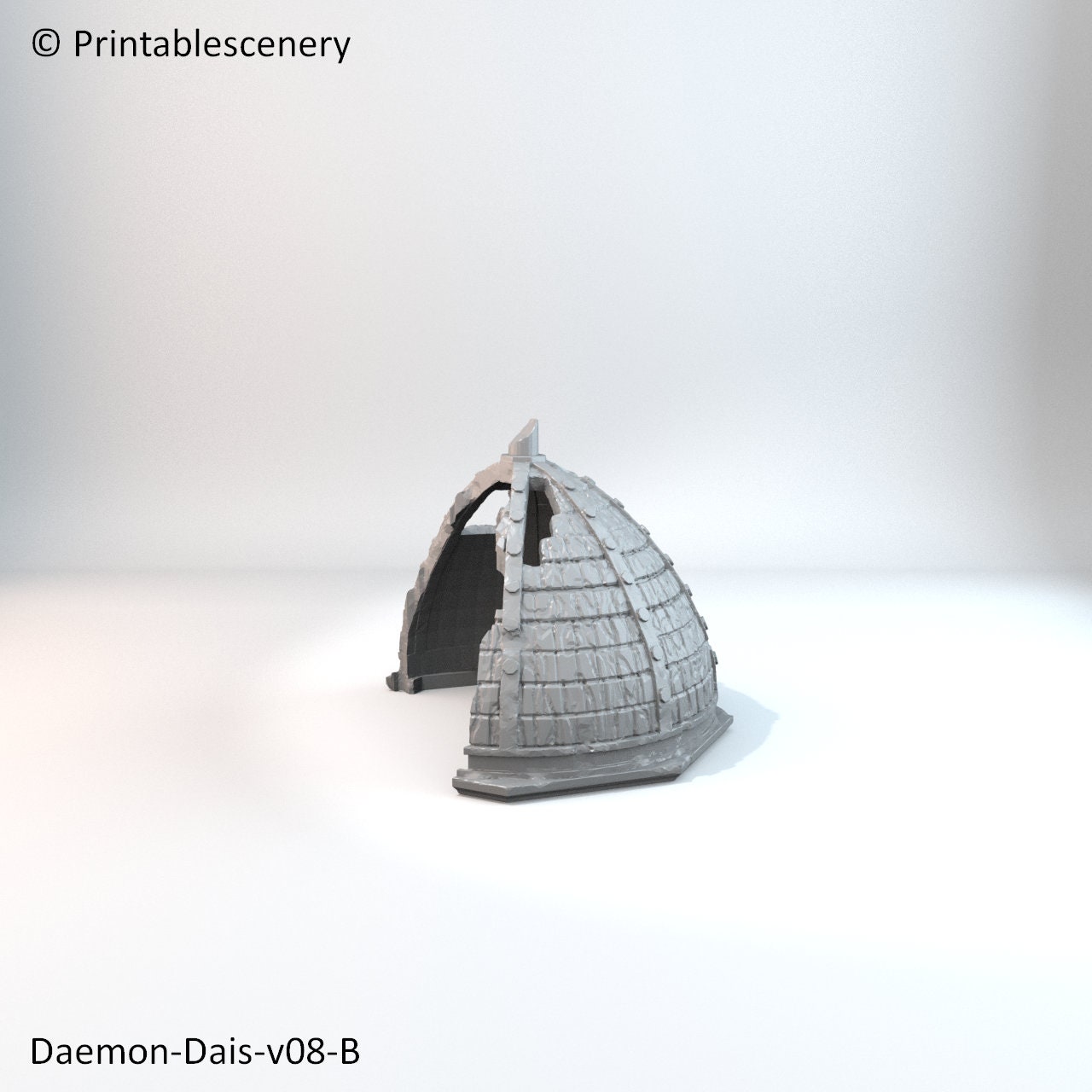 Rampage Ruined Demon Dais 28mm 32mm Wargaming Terrain D&D - Etsy