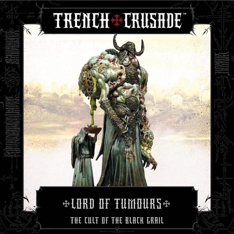 The Cult of the Black Grail Lord of Tumours - Trench Crusade - Etsy