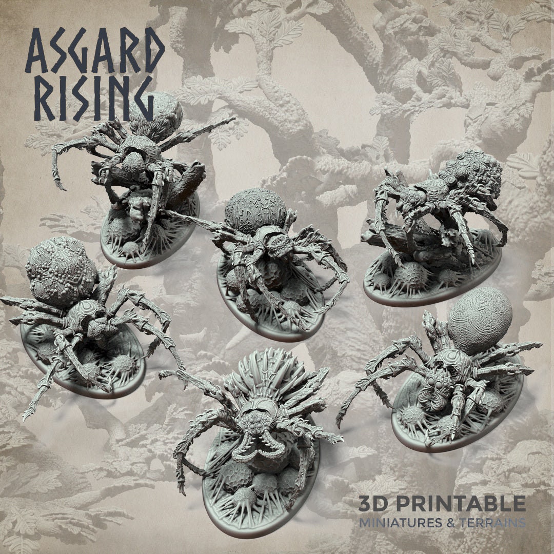 Giant Spider Modular Set Asgard Rising Miniatures - Etsy
