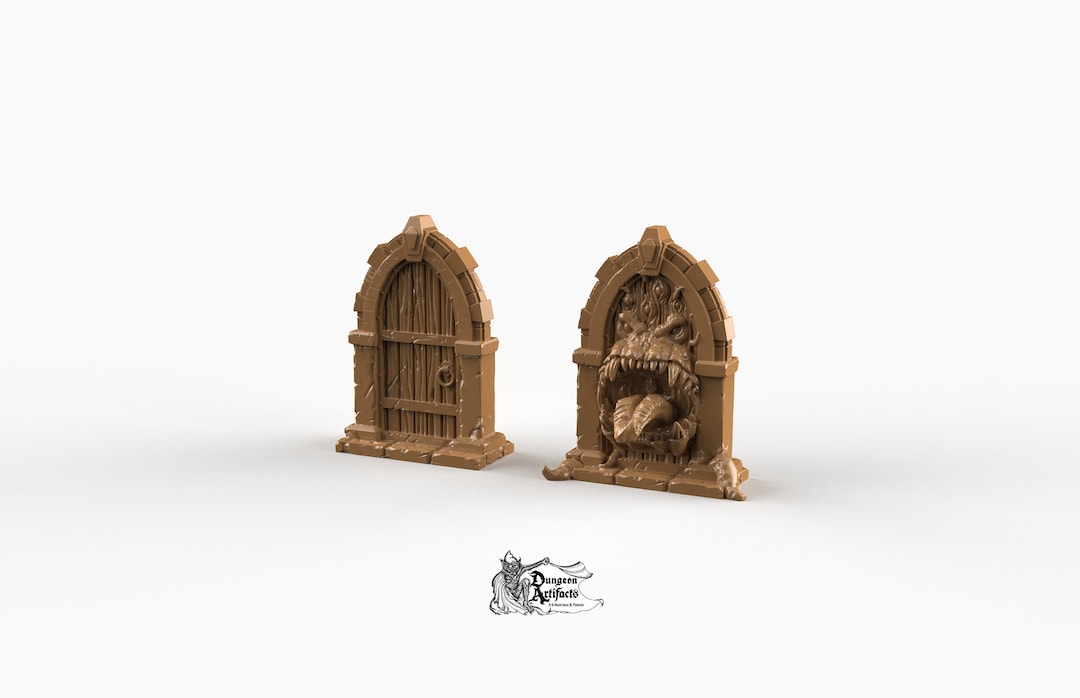 Mimic Door - Epic Miniatures Wargaming D&D Dnd Pathfinder - Etsy