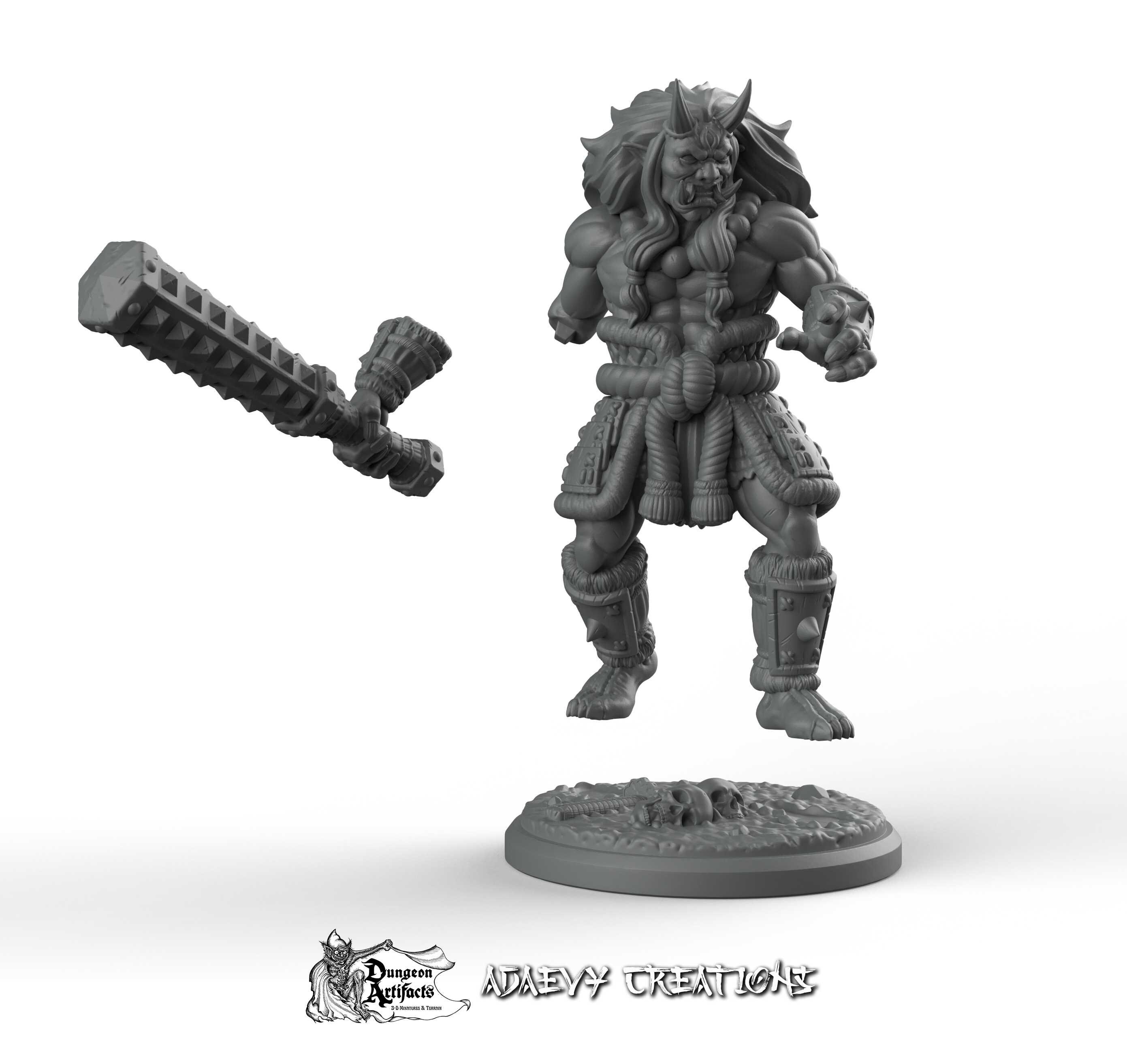 Oni the Yokai Encounter Adaevy Creations Wargaming D&d Dnd | Etsy