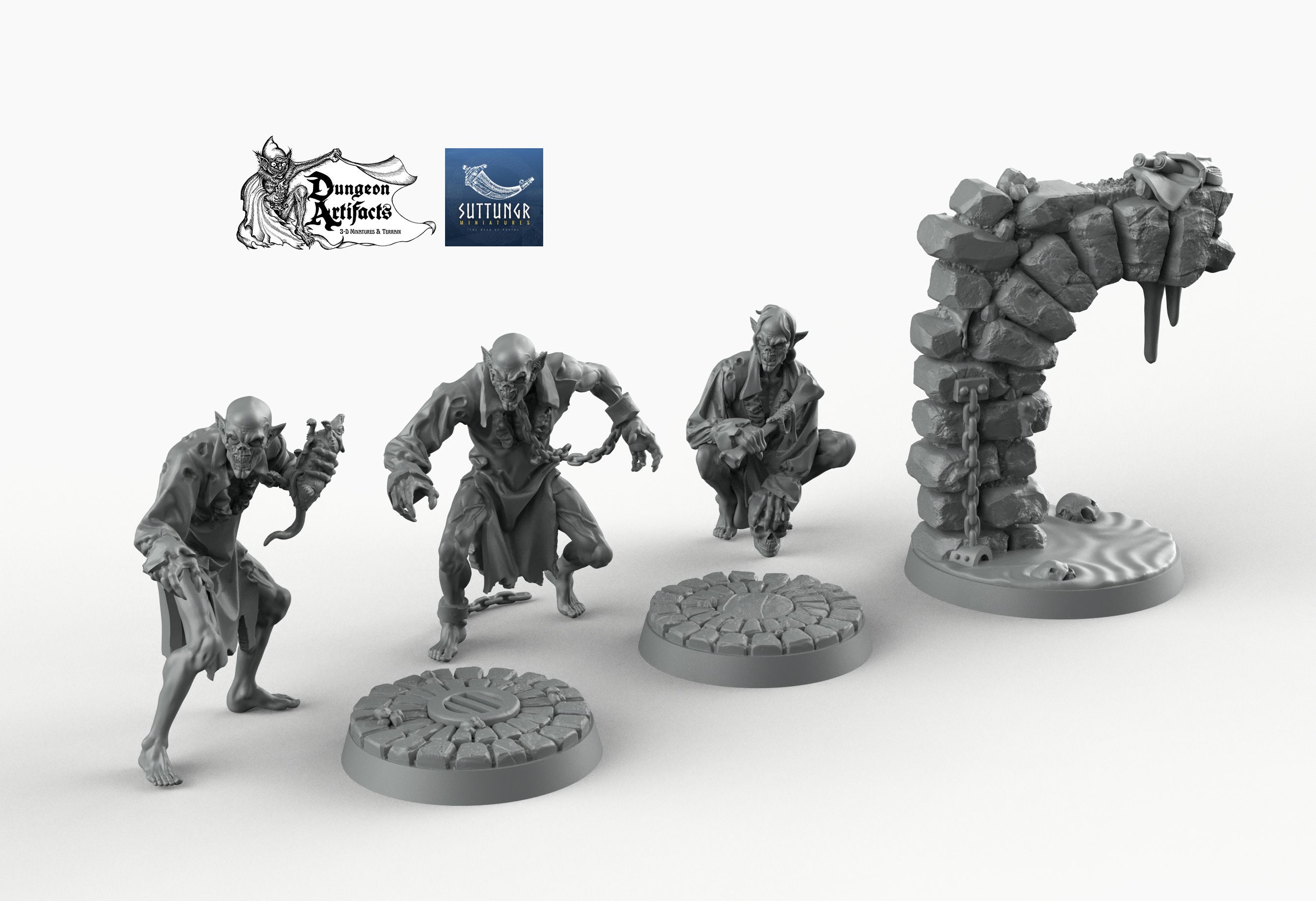 Vampire Strigoi Lessers Suttungr Miniatures Monster D&D Dnd - Etsy UK