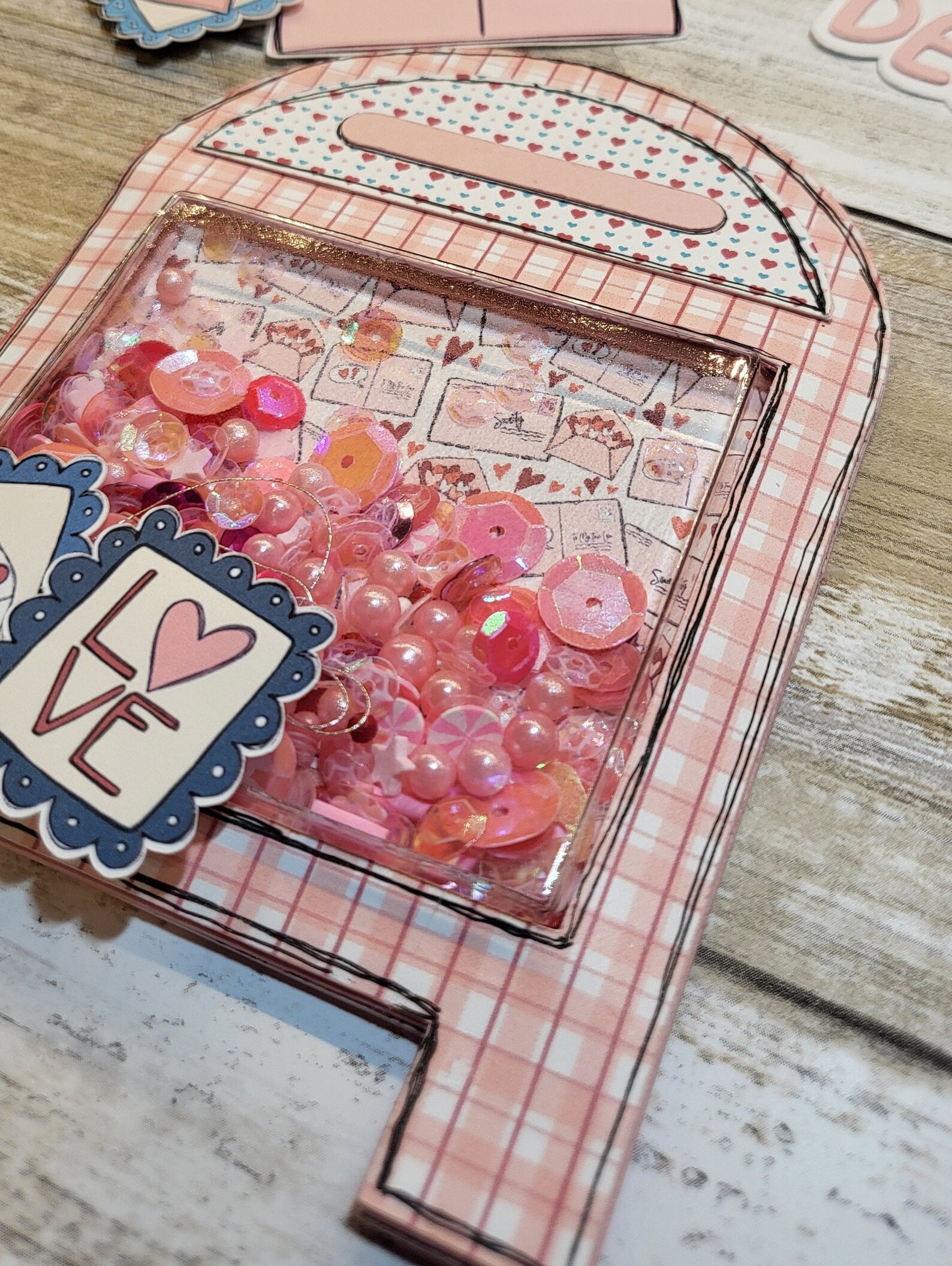 Mailbox Shaker SVG, Mailbox Shape SVG, SVG, Charming Mailbox - Etsy