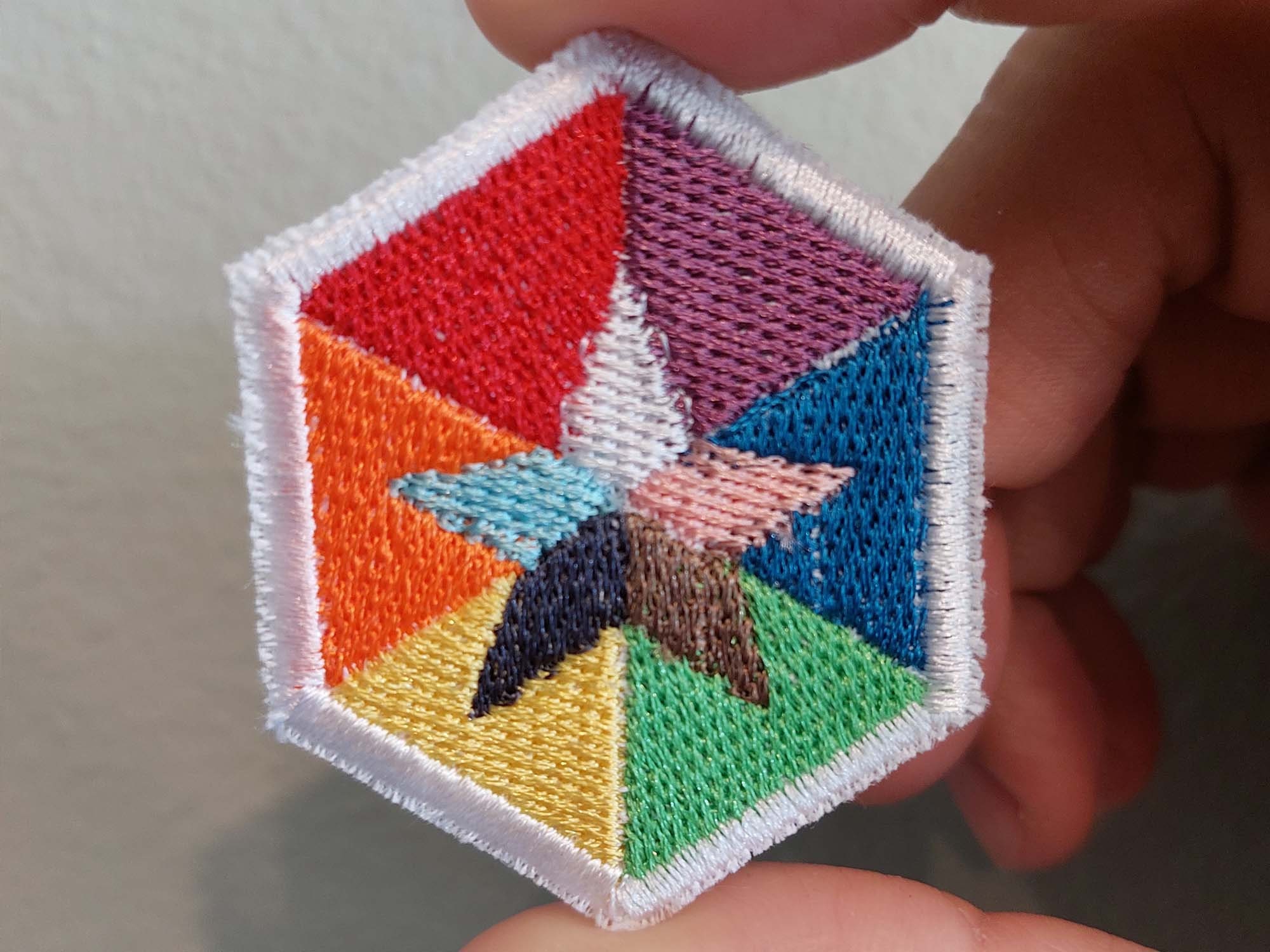 LGBTQ+ Pride Flag Sew-on Patch | Progress Pride Flag | Embroidered Sew ...