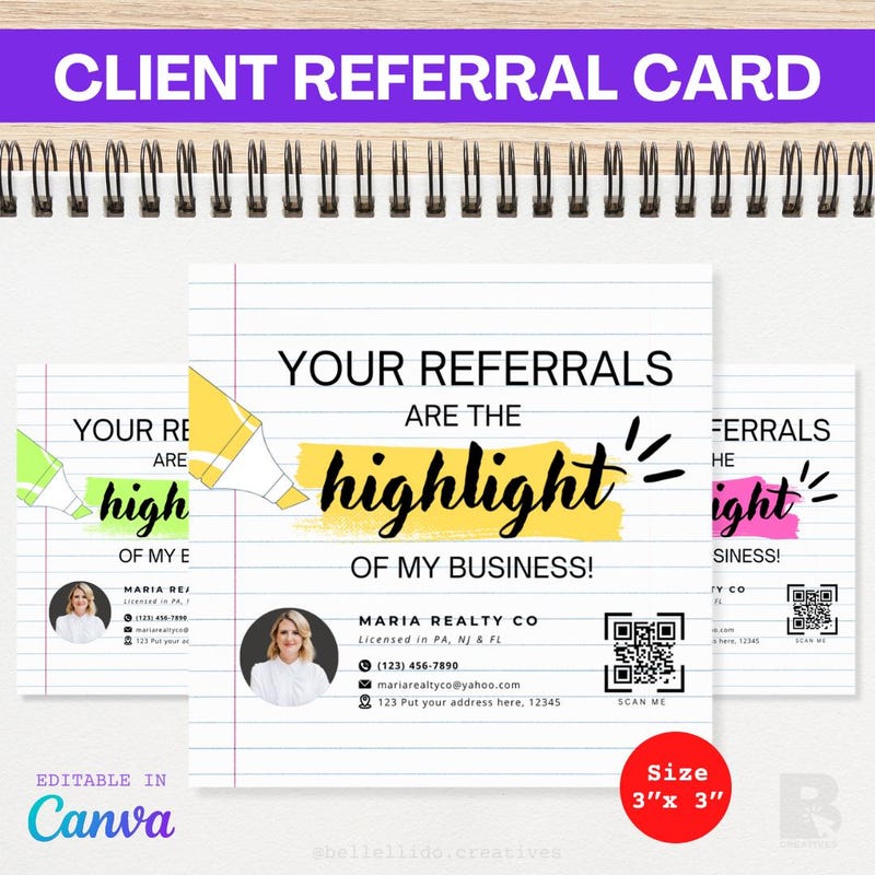 Realtor Referral - Etsy