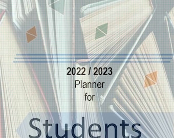 2022-2023 Back to School Planner - Etsy