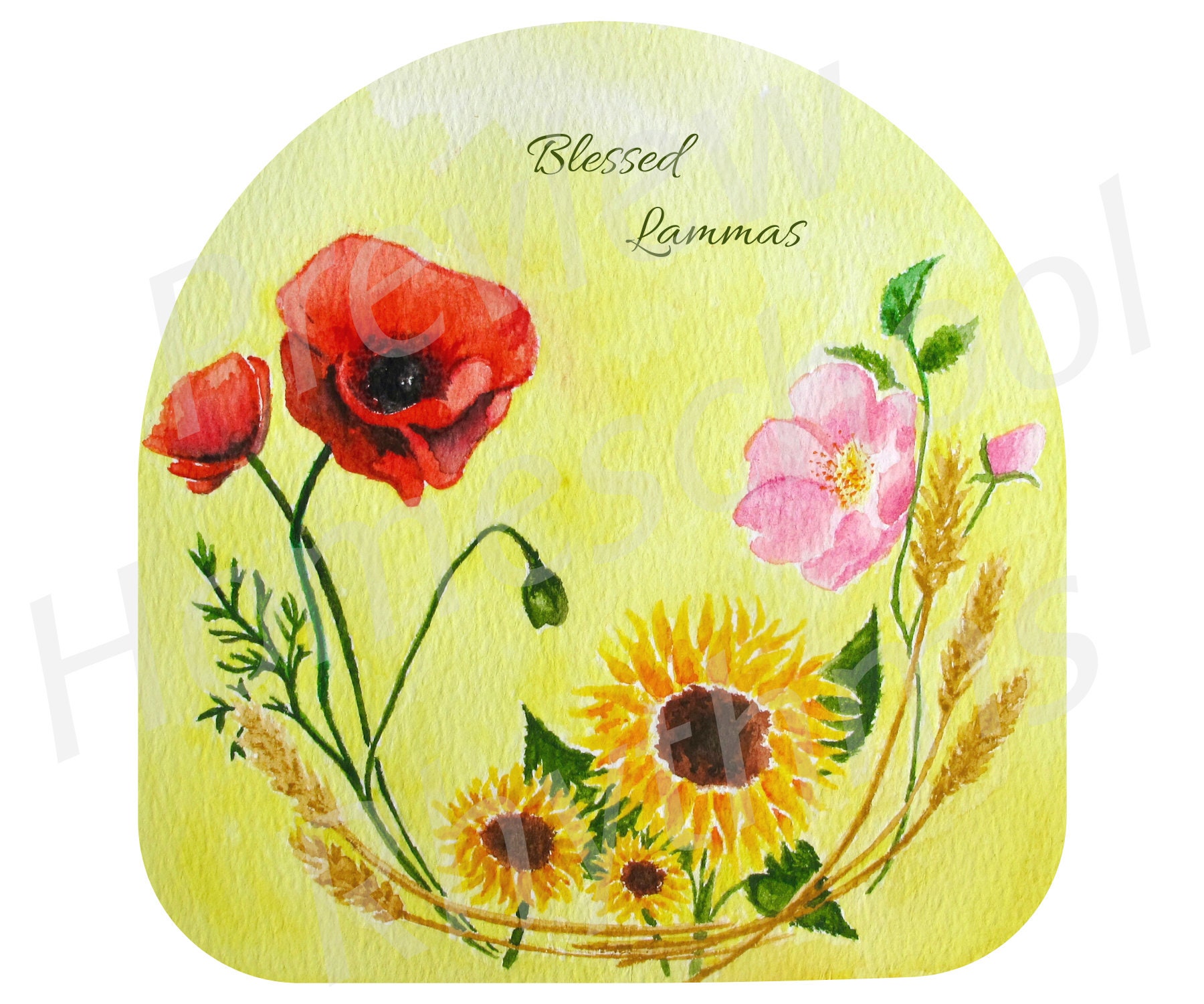 PDF Summer Nature Table Calendar Printable Harvest Lughnasadh Lammas ...