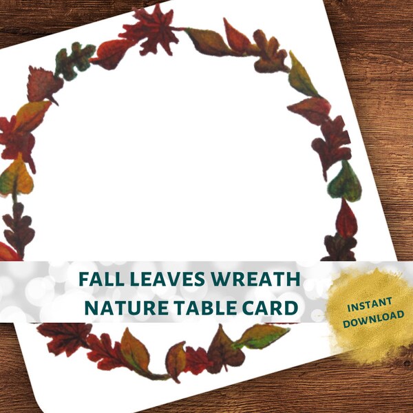 Autumn Nature Table - Etsy