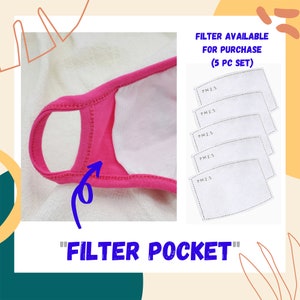 Kids Face Mask L Filter Pocket, Super Soft, Stylish, Exclusive Design ...