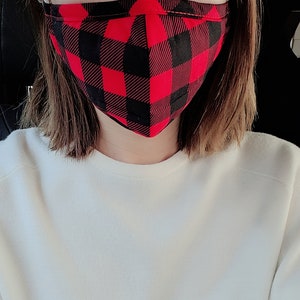 Adult Kids Face Masks L Christmas Masks L Nose Wire L Filter Pocket L ...