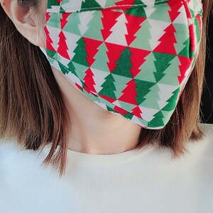 Adult Kids Face Masks L Christmas Masks L Nose Wire L Filter Pocket L ...