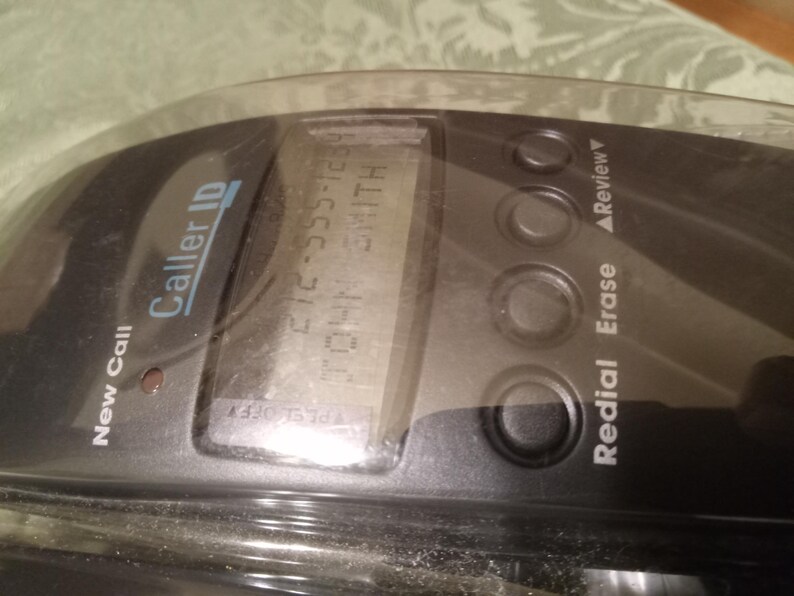 Vintage Southwestern Bell Caller ID Sleekline Telephone| FM2552BLCS ...