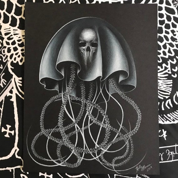 LURKER ORIGINAL DRAWING - Etsy