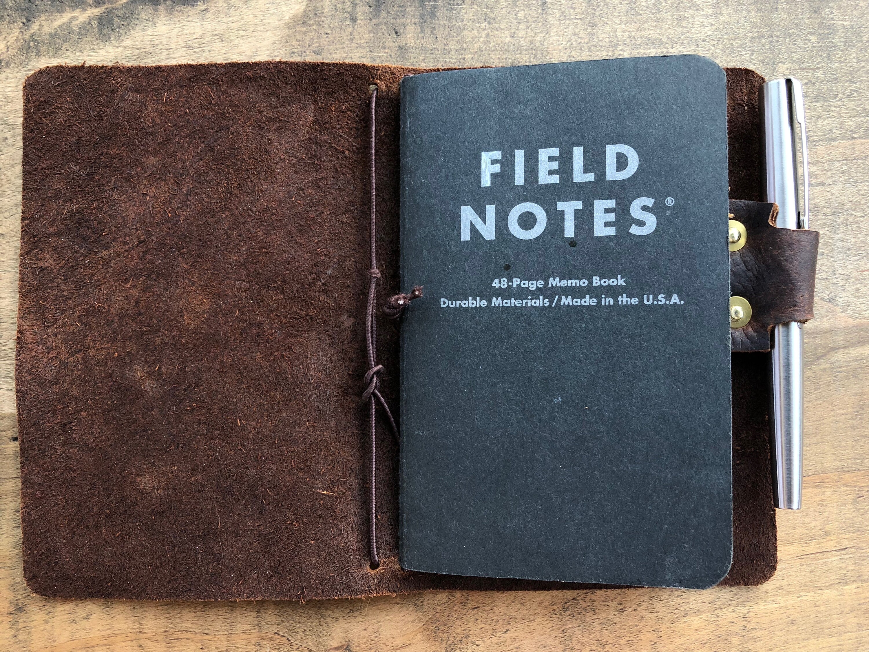 Field Notes Pocket Leather Notebook Cover - Etsy