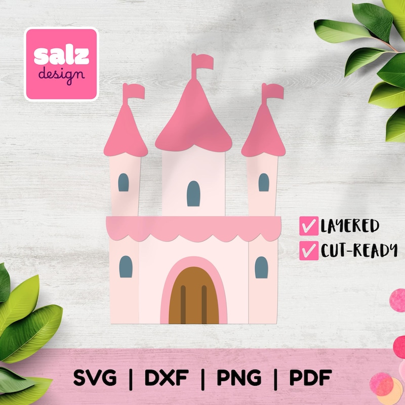 Castle Svg - Etsy