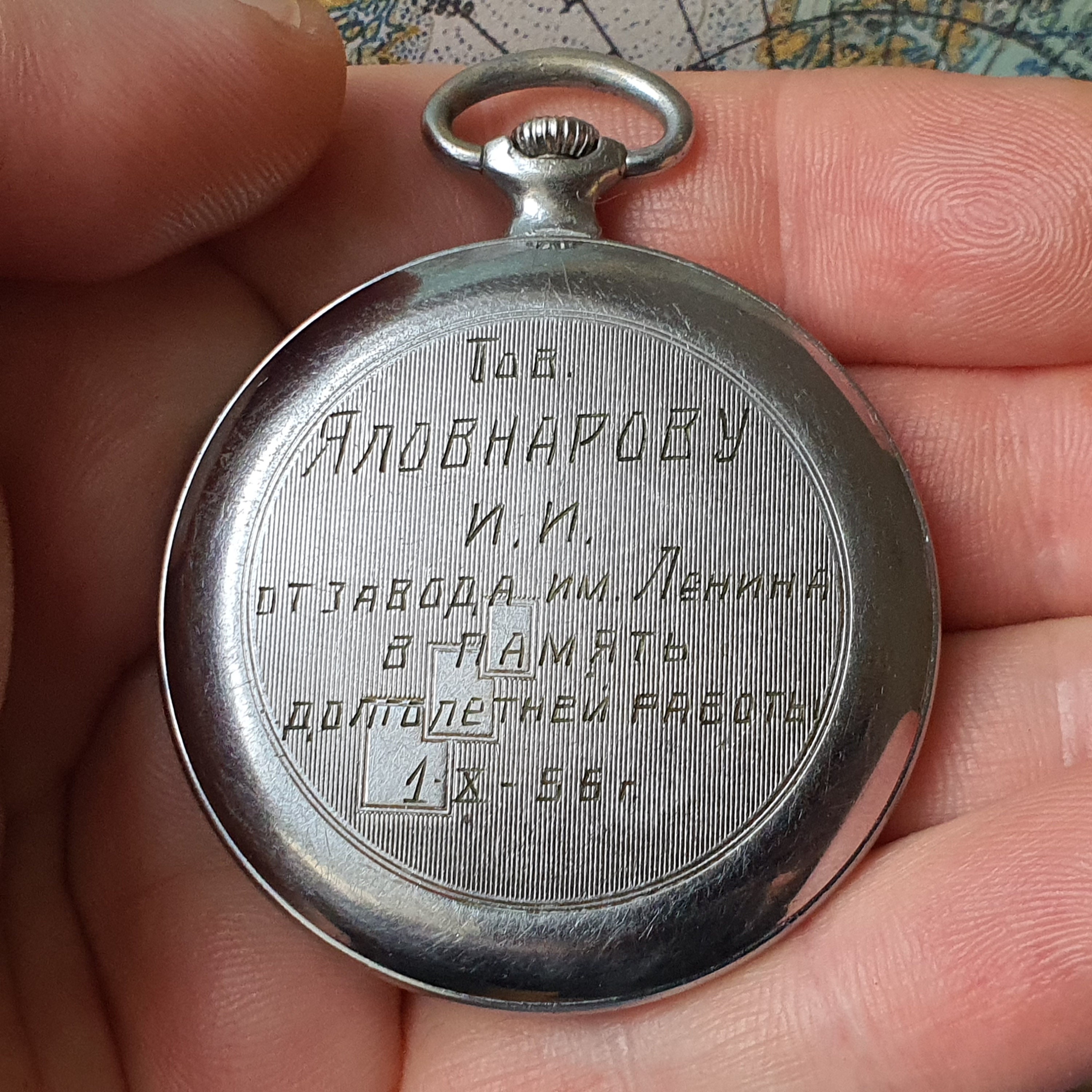 Vintage Soviet Pocket Watch iskra USSR Rare - Etsy