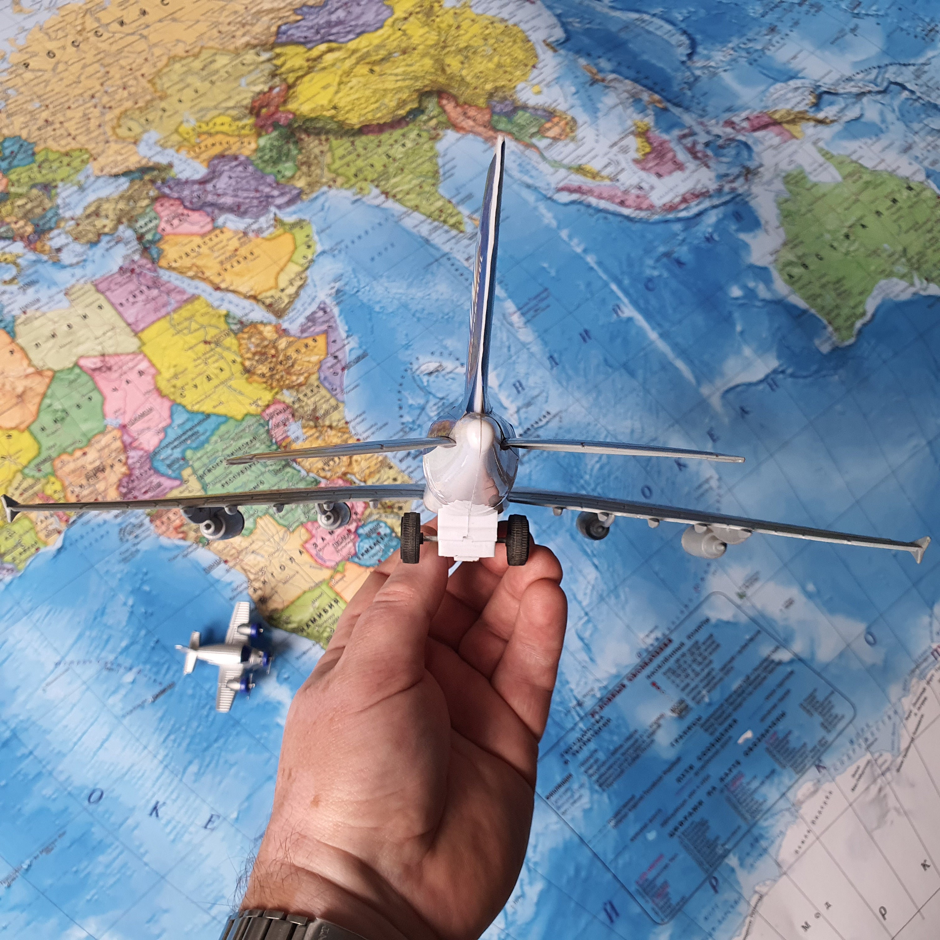Vintage Plastic Passenger Airplane Model Toy China Aerospace - Etsy