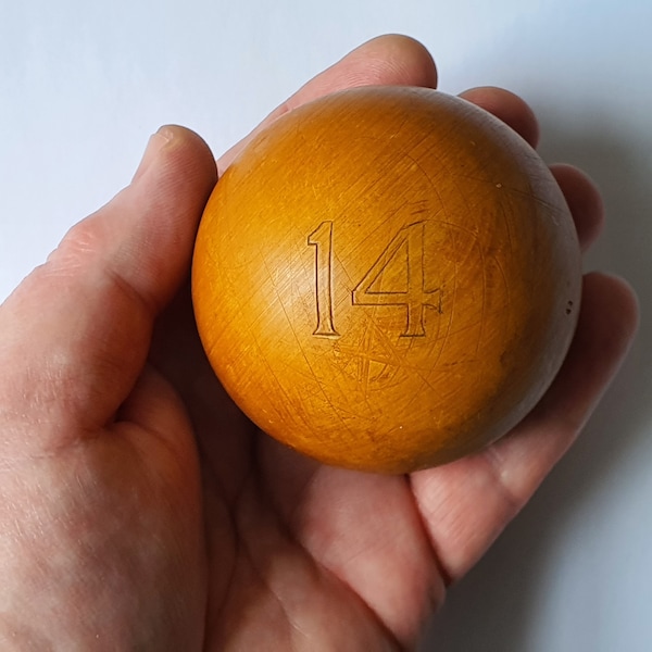 Bakelite Pool Ball - Etsy