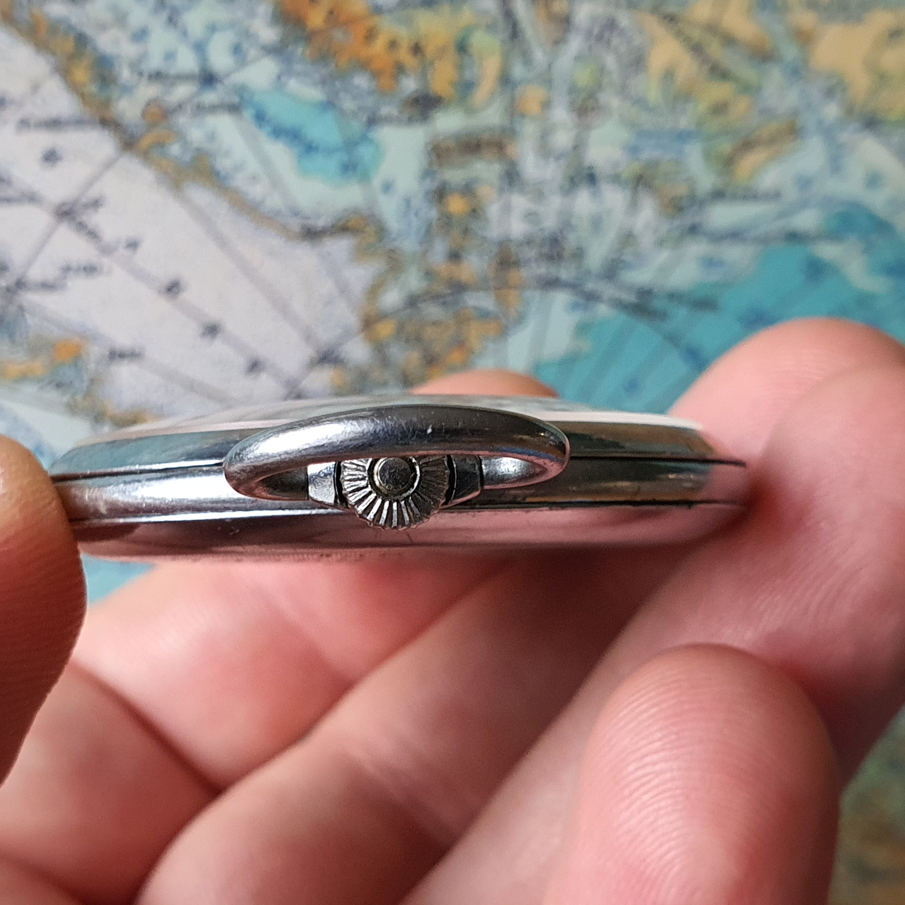 Vintage Soviet Pocket Watch iskra USSR Rare - Etsy