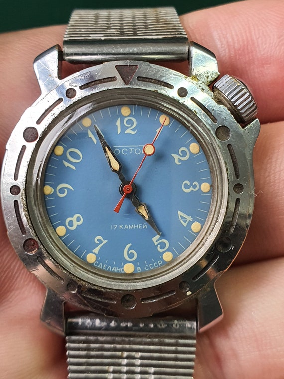 Vintage Soviet VOSTOK Komandirskie Watches USSR Mecha… - Gem