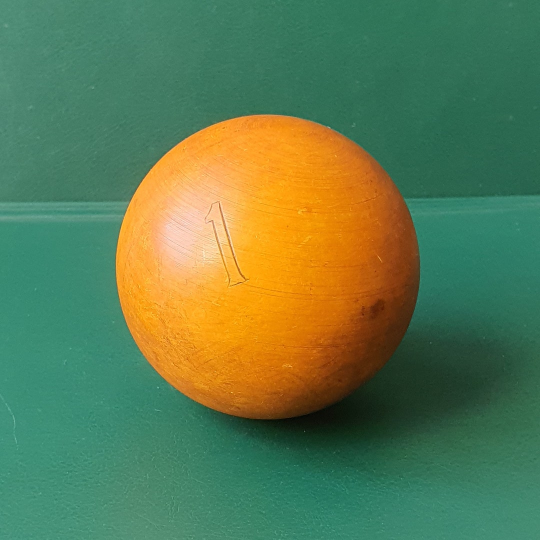RARE Vintage Antique Soviet Bakelite USSR Billiard Ball for Table ...