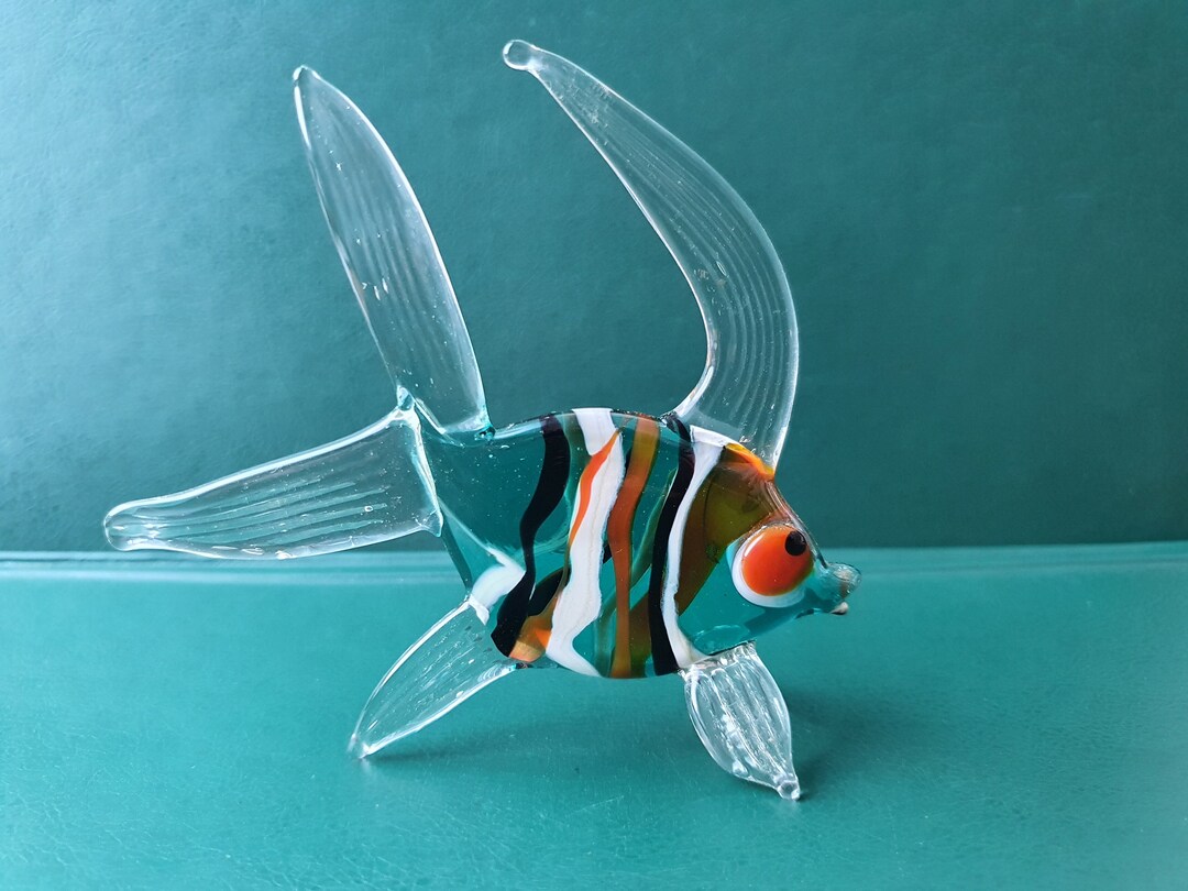 HANDMADE. Blown Glass Animal Figurines and Sculptures. Glass Figurine ...