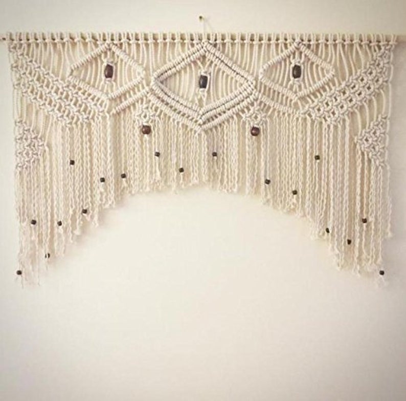 Macrame Wall Hanging Bohemian Home Geometric Art Decor - Etsy