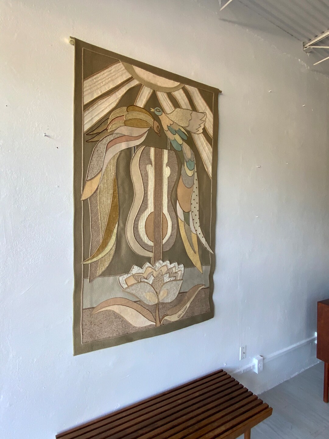 Helen Webber Xlarge “birds” Tapestry, Edition 5/10 - Etsy