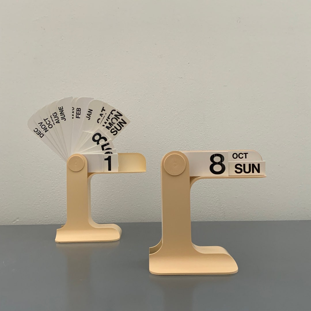 Enzo Mari for Danese Milano Timor Desk Perpetual Calendar - Etsy