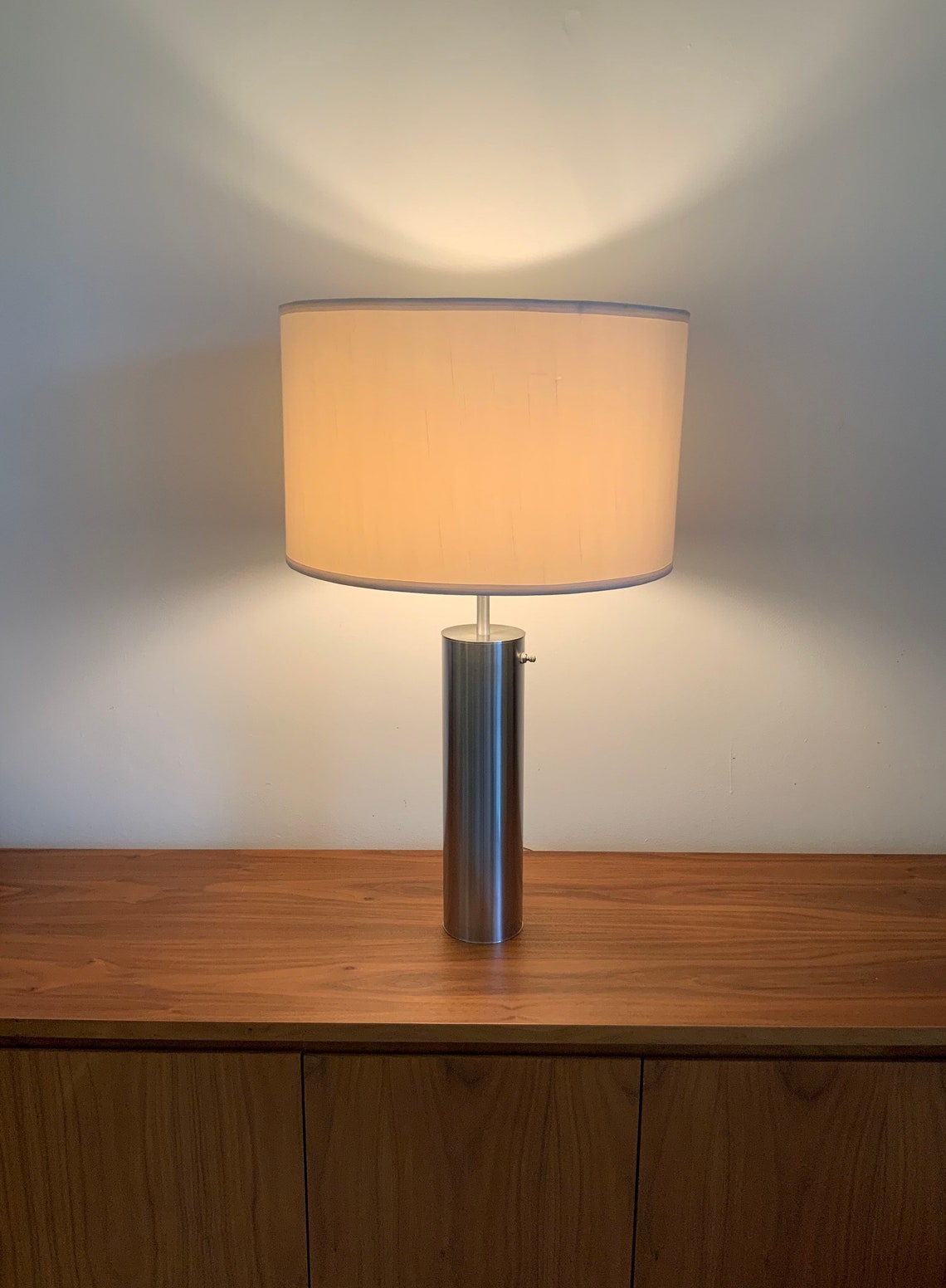 Walter Von Nessen for Nessen Studio NY Satin Nickel Cylinder - Etsy