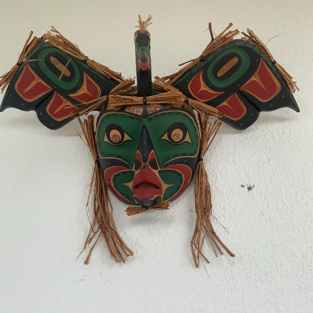 David Mungo Knox “human and Loon” Mask - Etsy