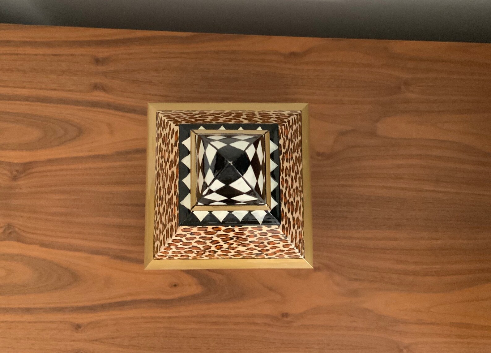 Obelisk Sculpture With Hand-painted Multi/patterns - Etsy