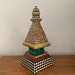 Obelisk Sculpture With Hand-painted Multi/patterns - Etsy