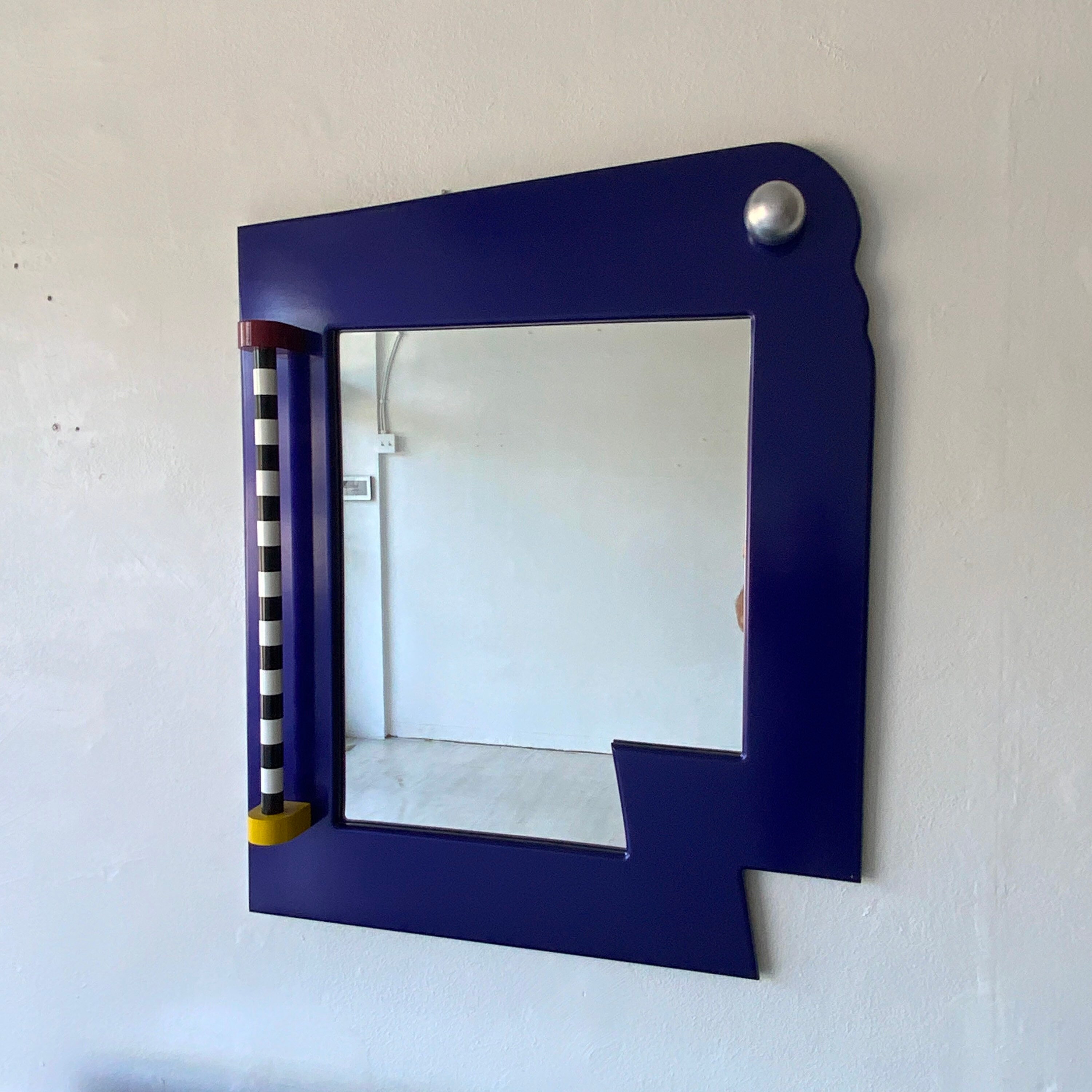 Memphis Style Mirror by Thor Design. - Etsy