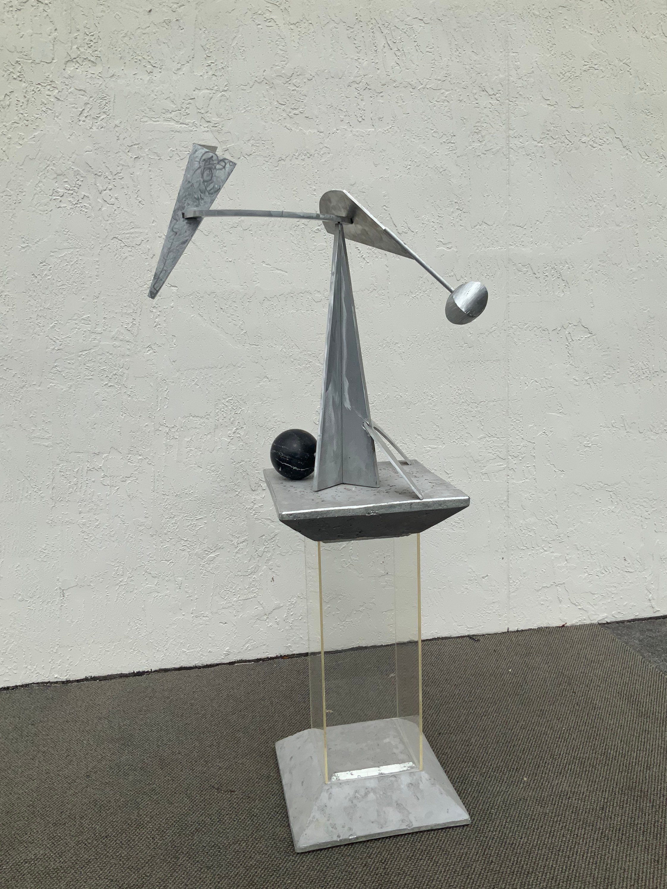 PAUL DANIEL trophy Wind Kinetic Sculptures, 1987. - Etsy