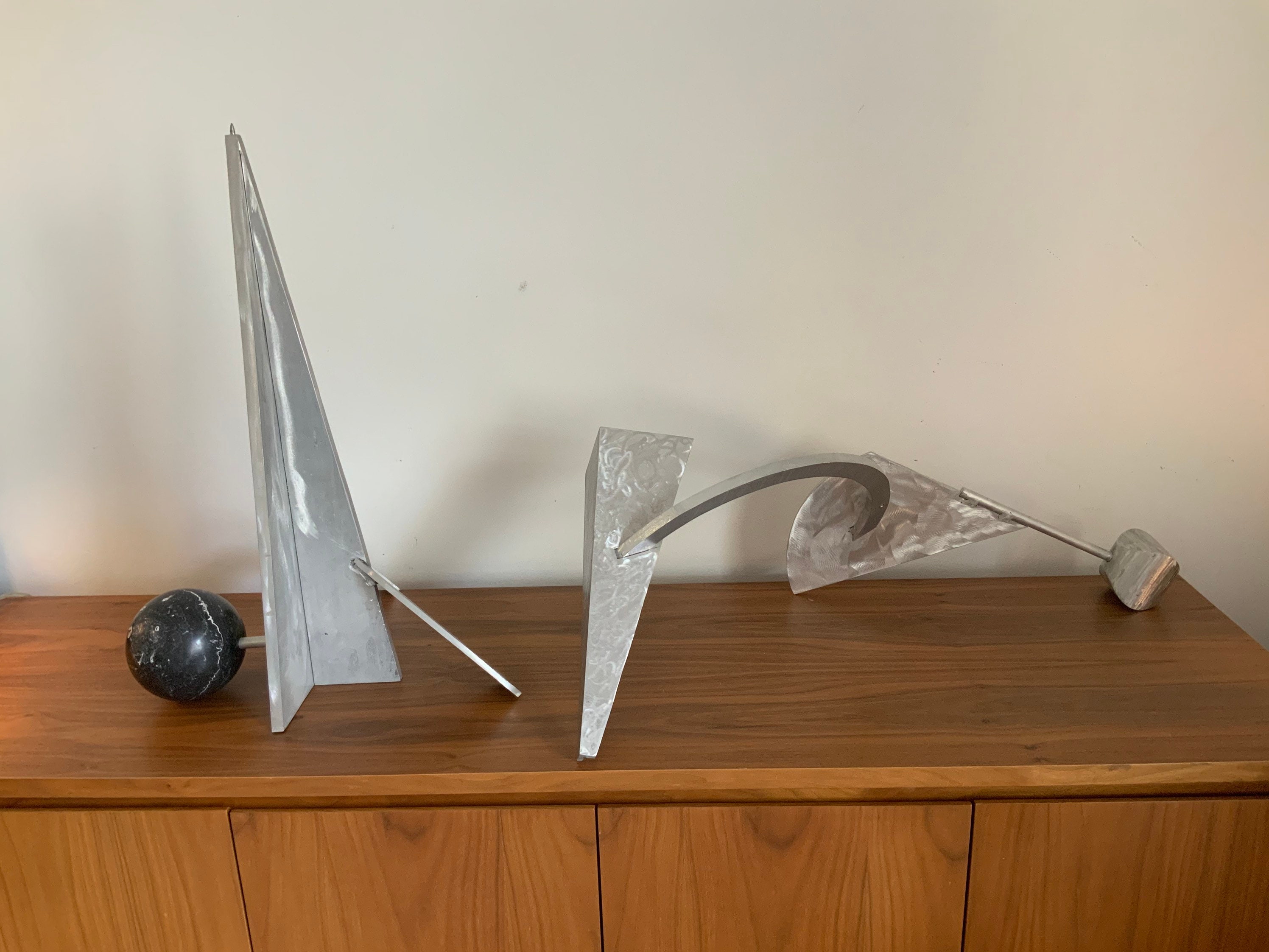 PAUL DANIEL trophy Wind Kinetic Sculptures, 1987. - Etsy