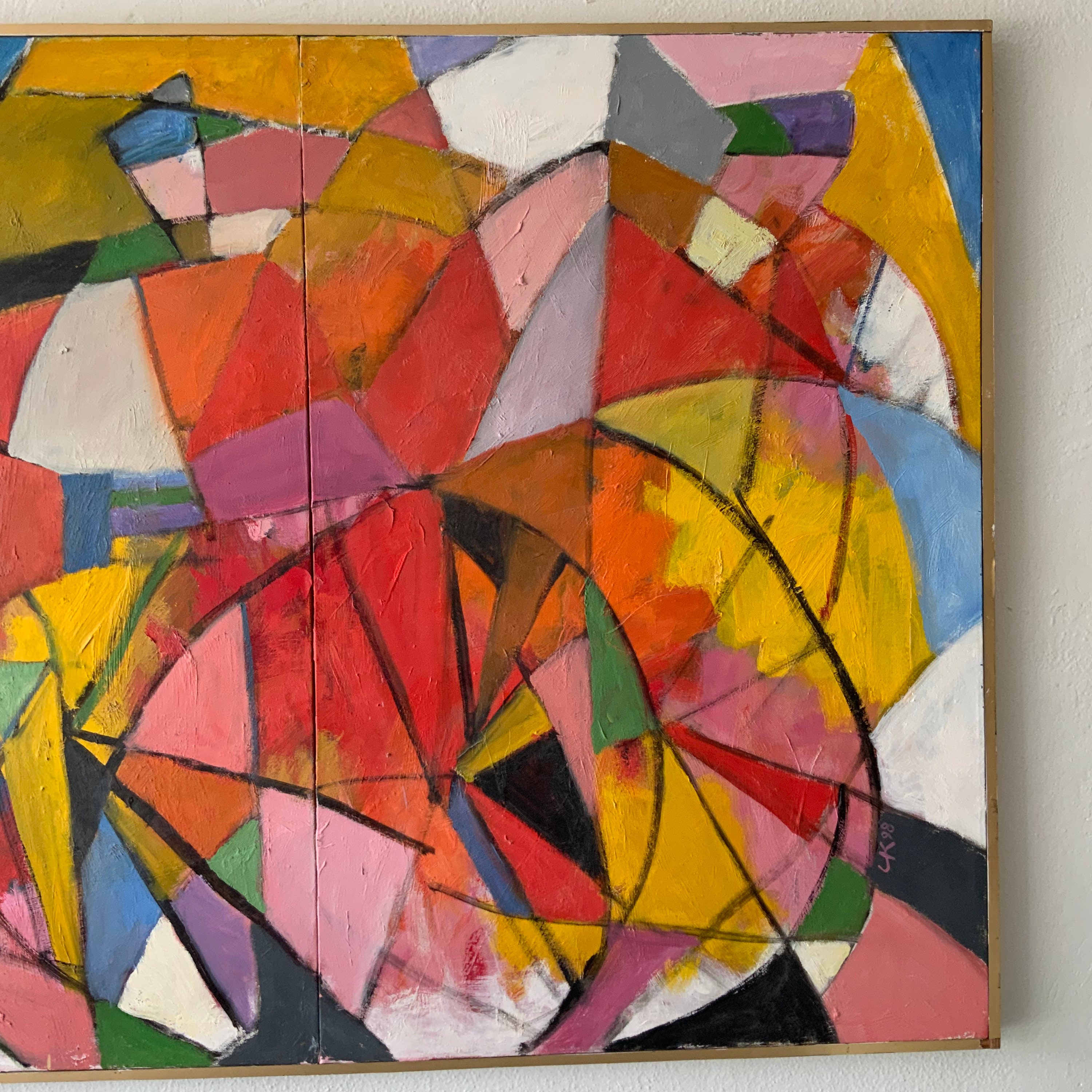 Larry Kessler “bicyclist” Original Oil on Canvas Painting - Etsy