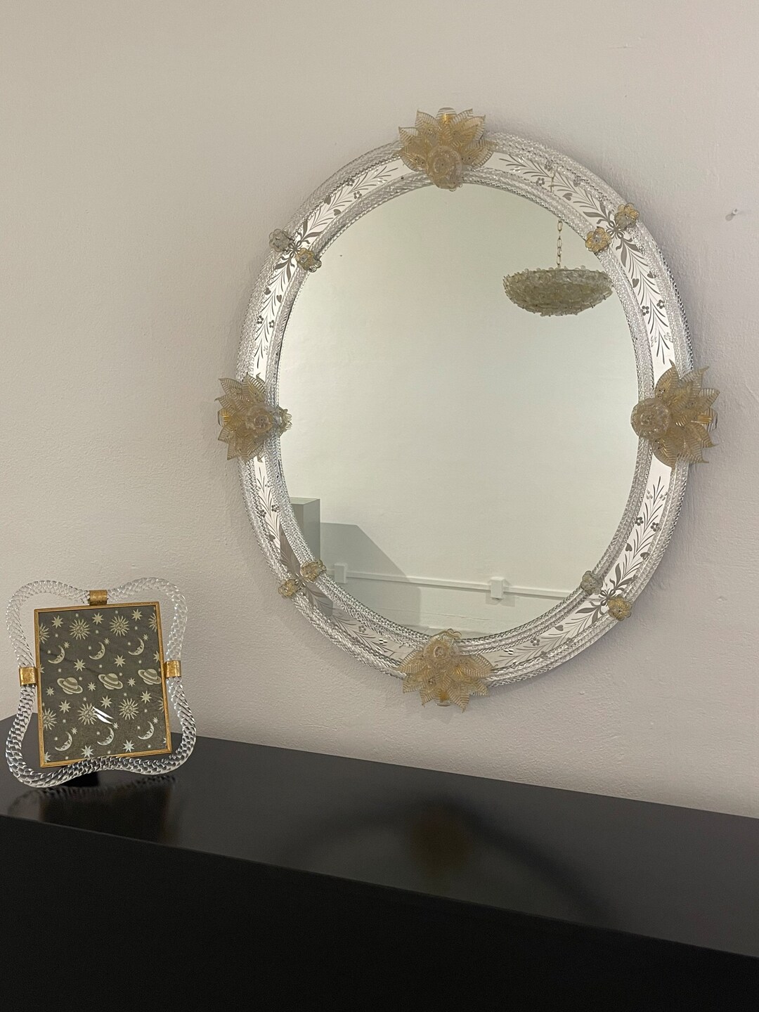 Fratelli Barbini Murano Venetian Style Mirror - Etsy