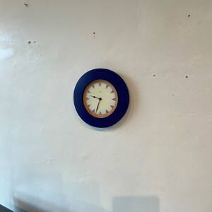 Postmodern ZIRO Decorative Wall Clock England. - Etsy