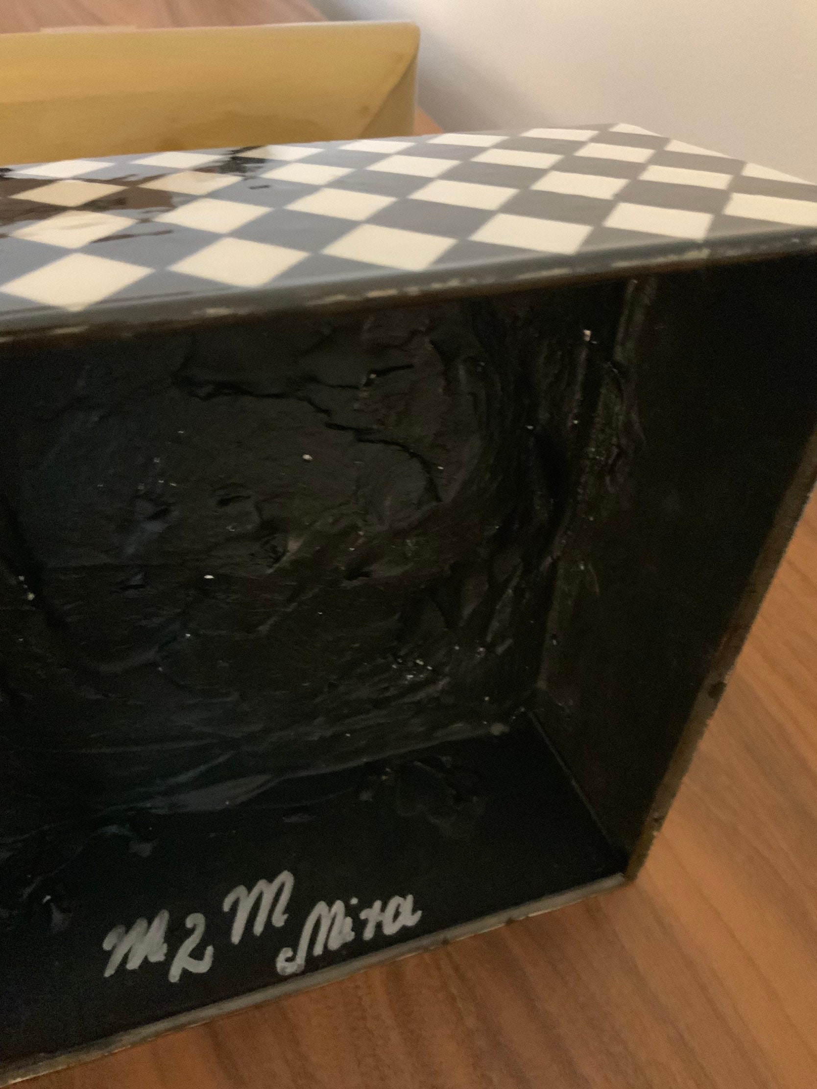 Obelisk Sculpture With Hand-painted Multi/patterns - Etsy