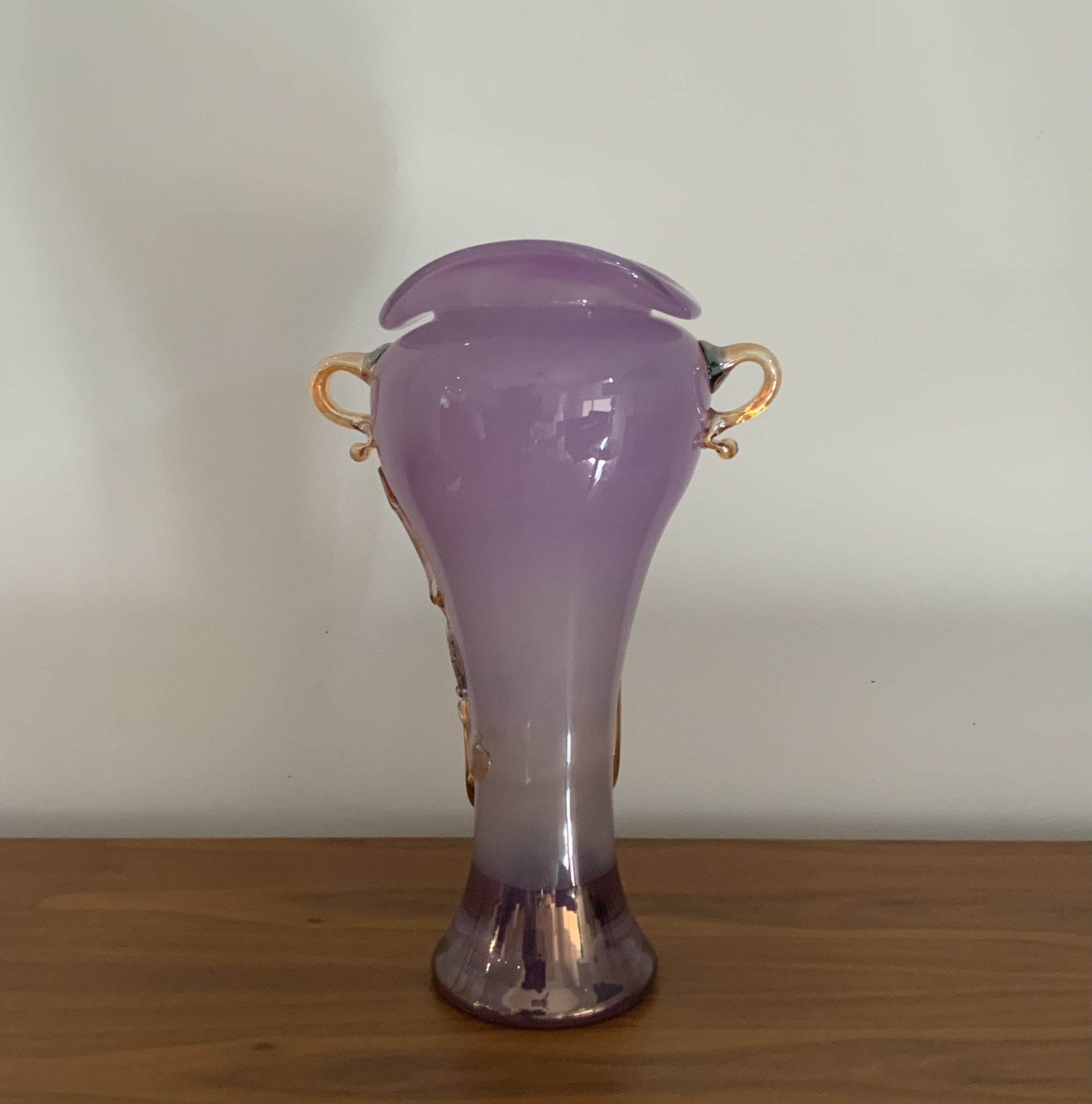 Ion Tamaian Art Glass Tall Vase/sculpture - Etsy